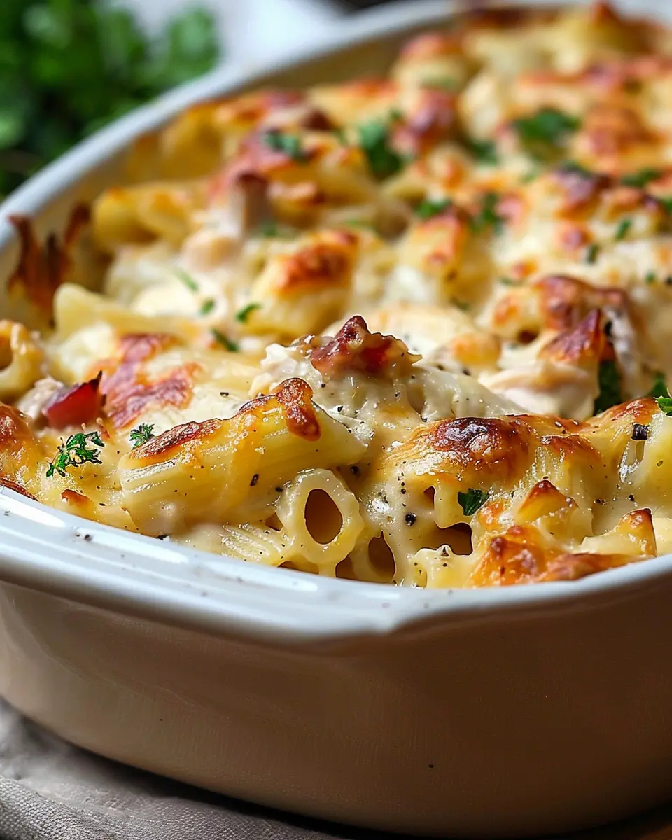 Crazy Good Chicken Pasta Casserole Recipe