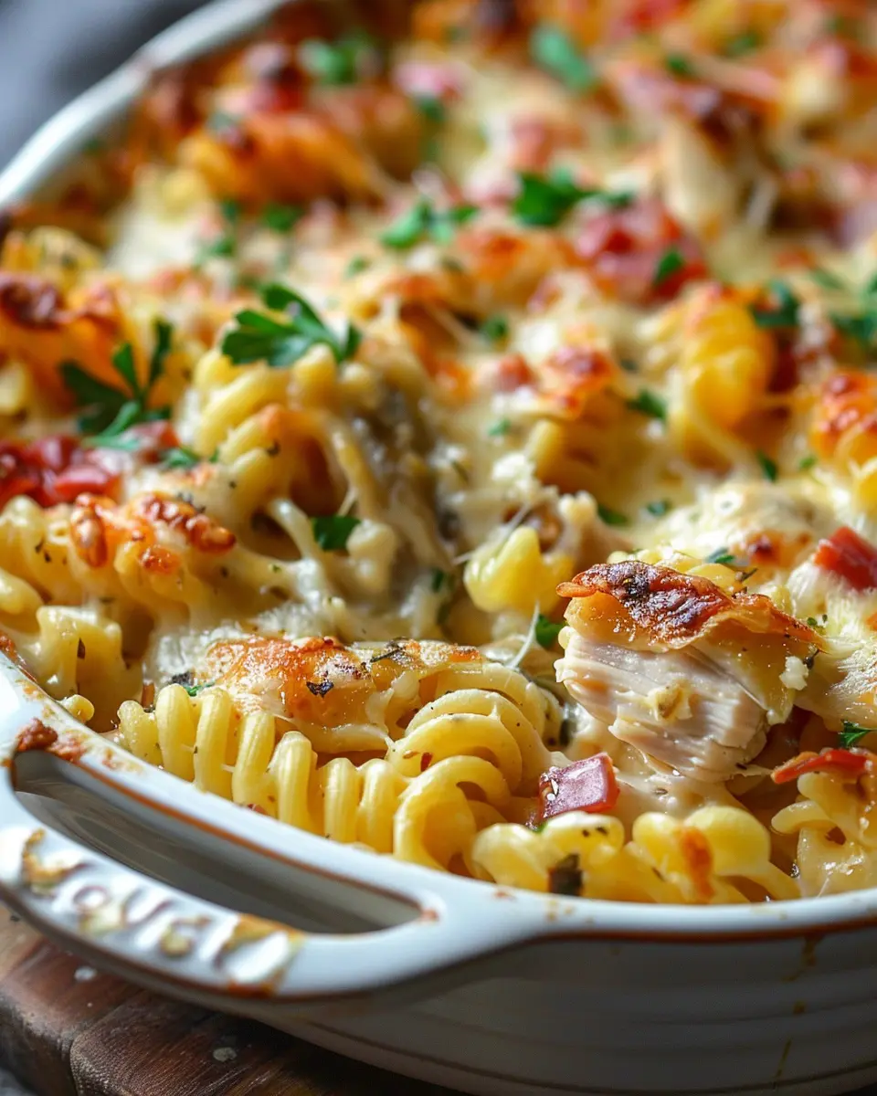 Crazy Good Chicken Pasta Casserole Recipe